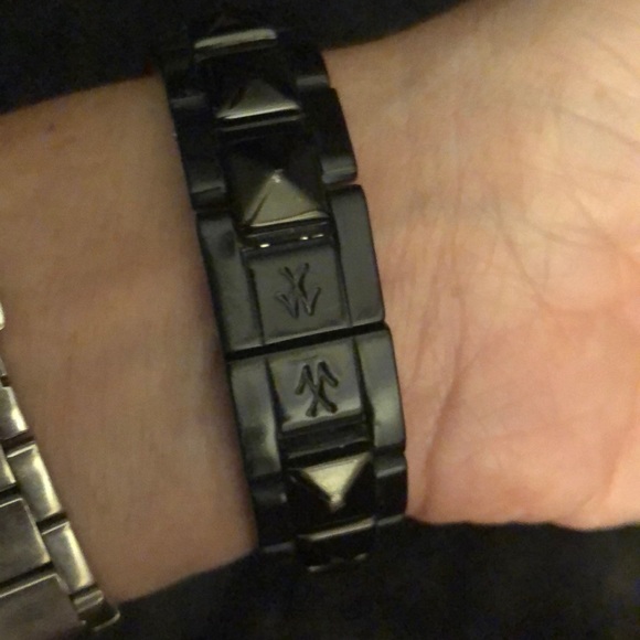 ToyWatch | Jewelry | Rare Toy Watch Red Black Studs Rocker Pyramid ...